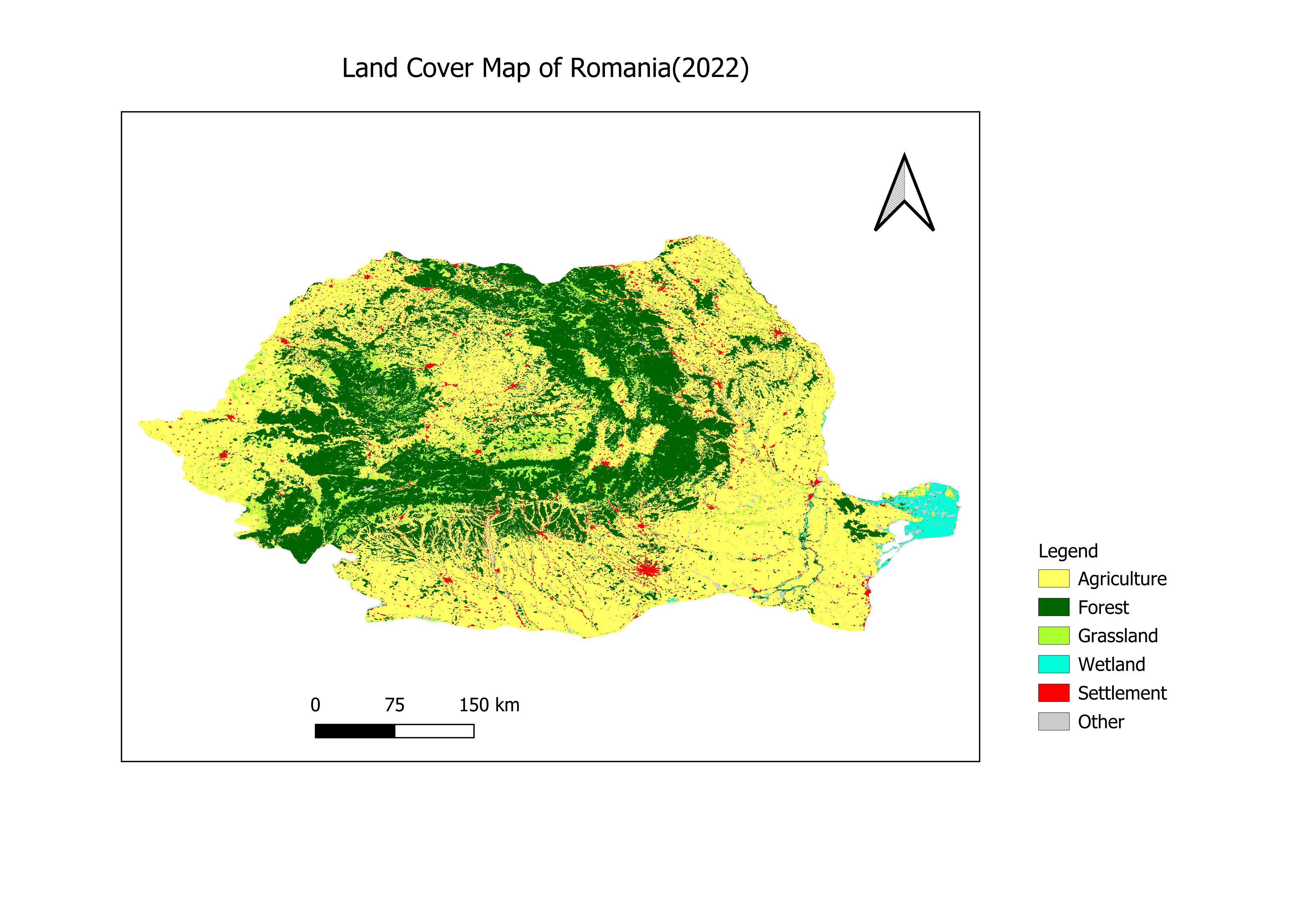 Air Quality Results - Romania | GIS Lab Project 2025